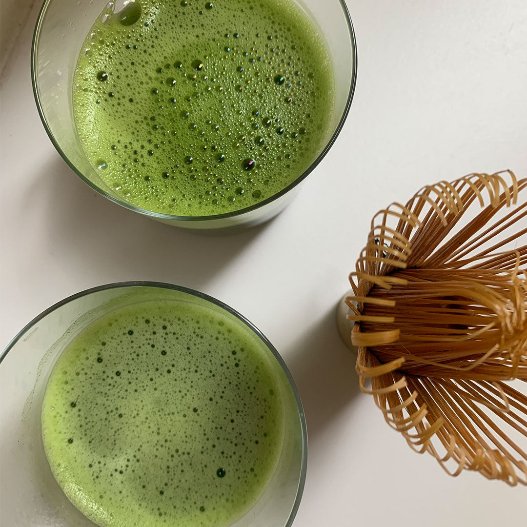 Matcha Broom made of Bamboo – POST BEZAU | JUICE